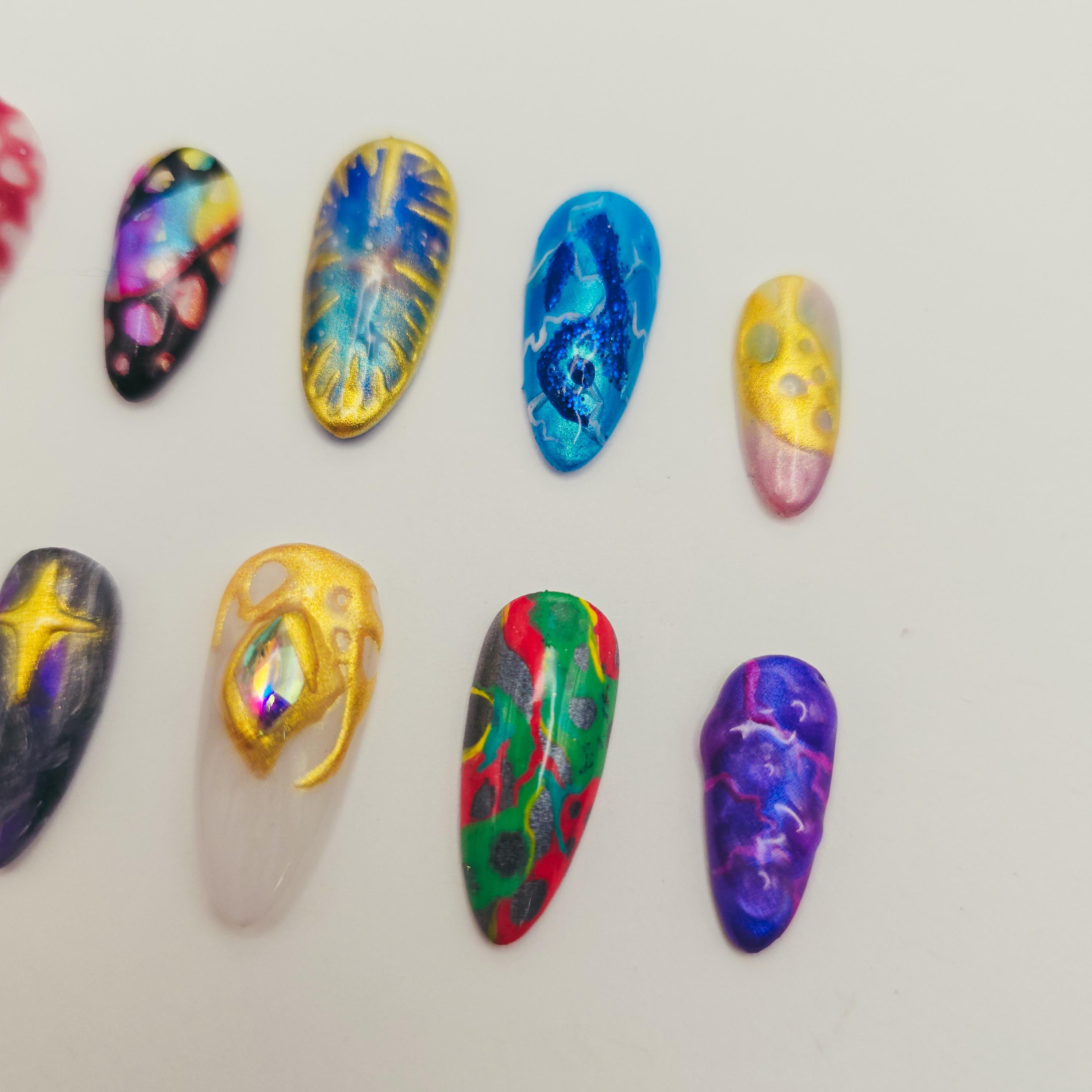 The Great Evolution Press-on Nails - Etsy