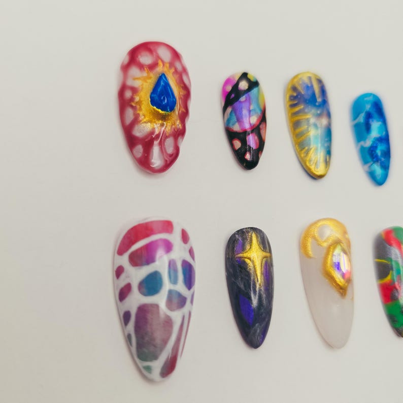 The Great Evolution Press-on Nails - Etsy