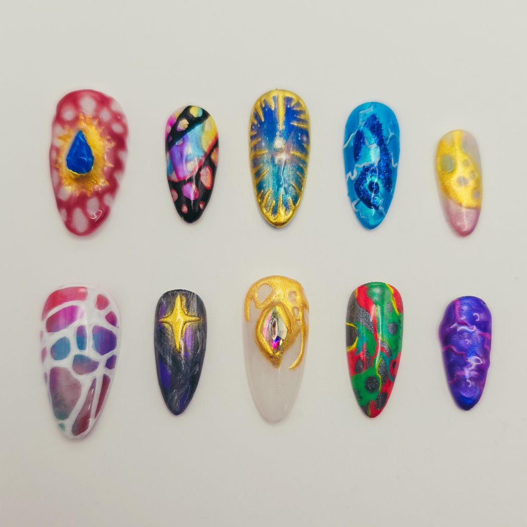 The Great Evolution Press-on Nails - Etsy