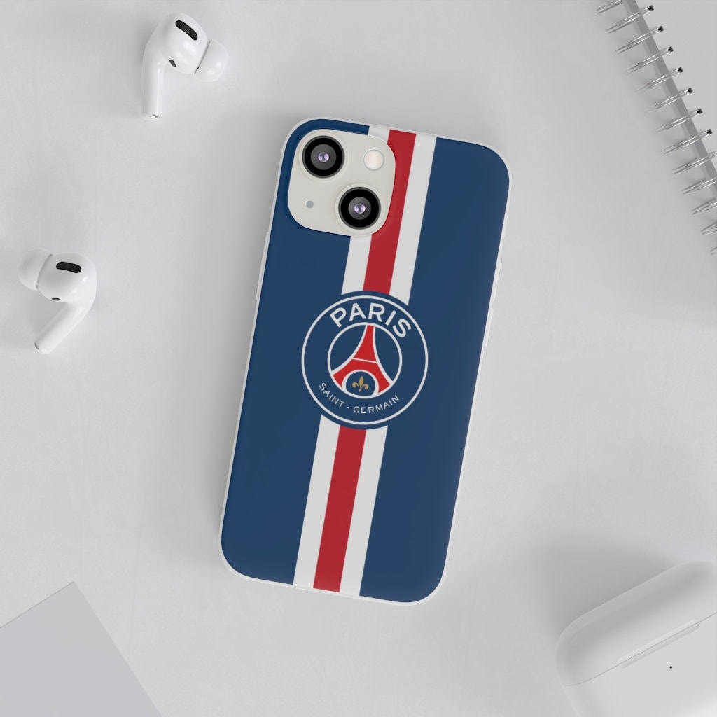 Paris Saint-germain Flexi Cases Football Soccer Fans Messi - Etsy