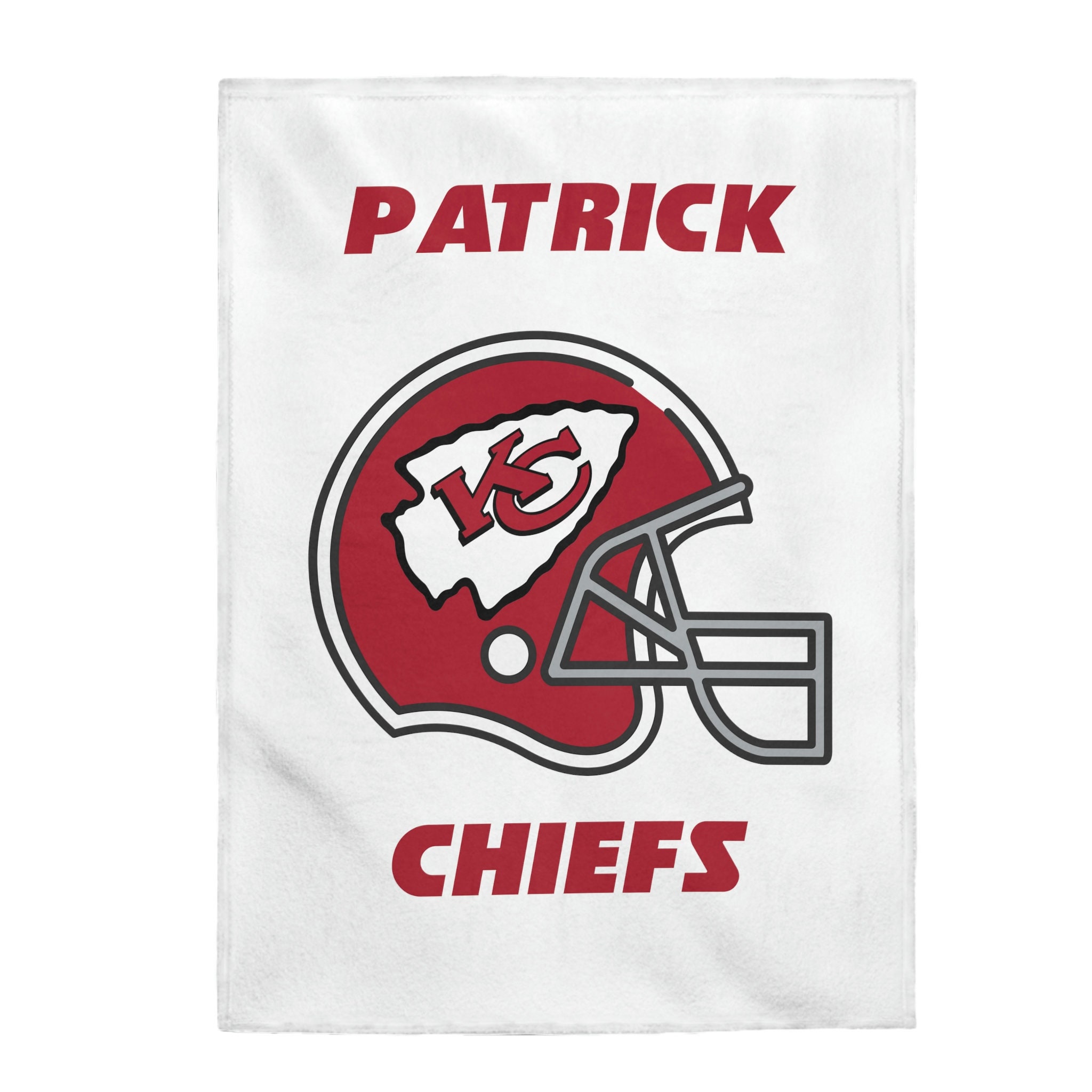 Personalized Name Kansas City Chiefs Jersey Velveteen Plush Blanket ...