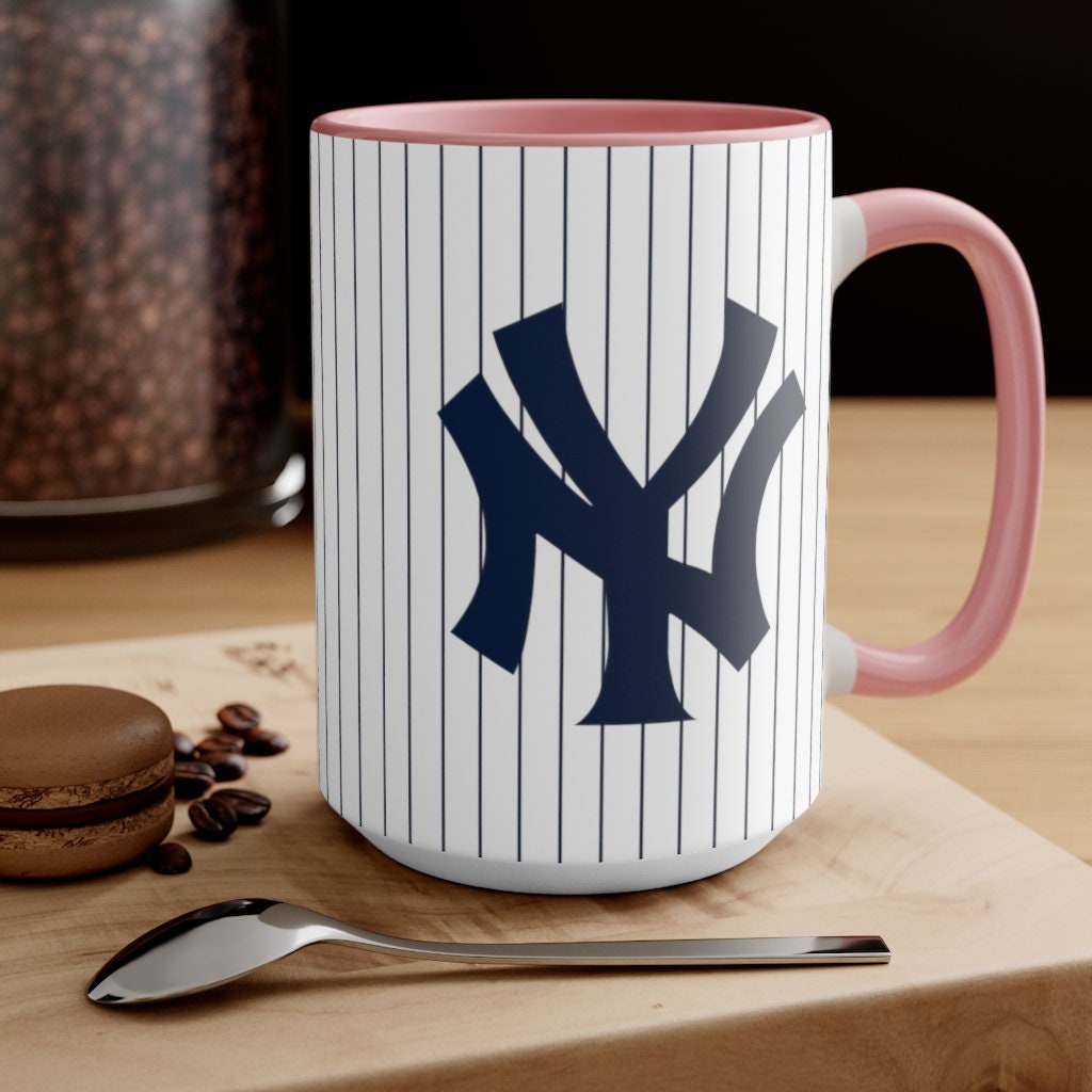 New York Yankees 15oz Accent Mug Famous Base Ball Team Gift Coffee Mug ...