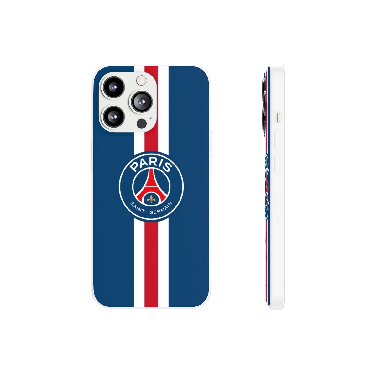 Paris Saint-germain Flexi Cases Football Soccer Fans Messi - Etsy