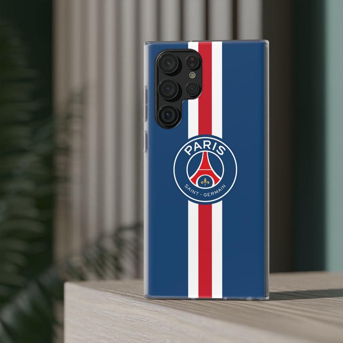 Paris Saint-germain Flexi Cases Football Soccer Fans Messi - Etsy