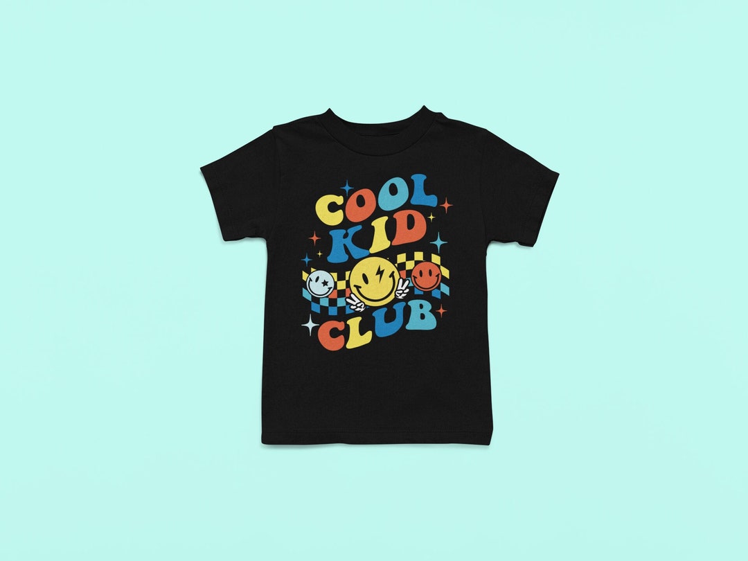 Cool Kid Club T-shirt Cool Kids - Etsy