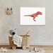Tyrannosaurus Rex Wall Art Print | Dinosaur Portrait Poster | Instant ...
