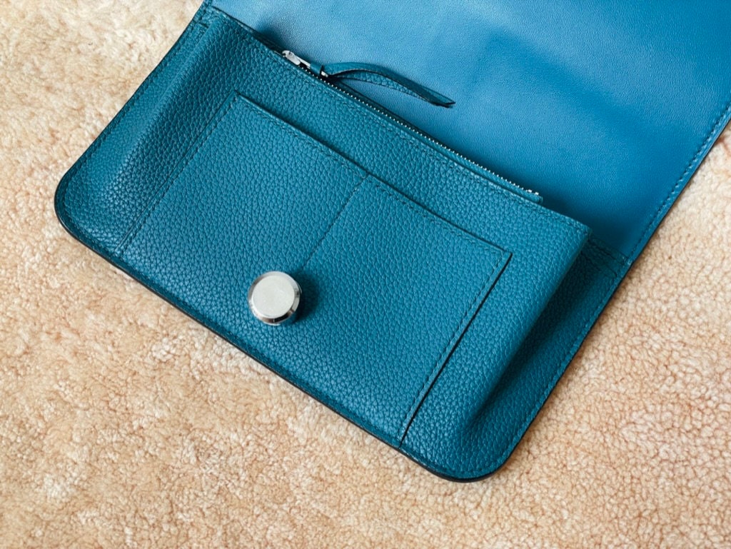 Hand-made Dogon Duo Wallet German Weinheimer Togo - Etsy