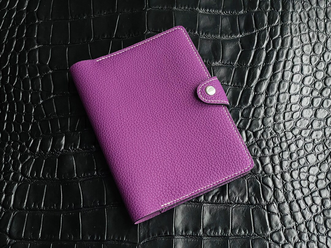 Hand-made A6 Notebook Cover German Weinheimer Togo - Etsy