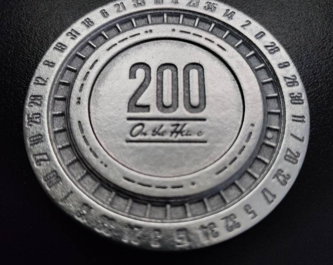 Platinum Chip Fallout New Vegas W/ NFC Tags 3d Printed Poker Chip Model ...