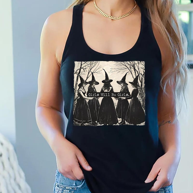 Halloween Tank - Etsy