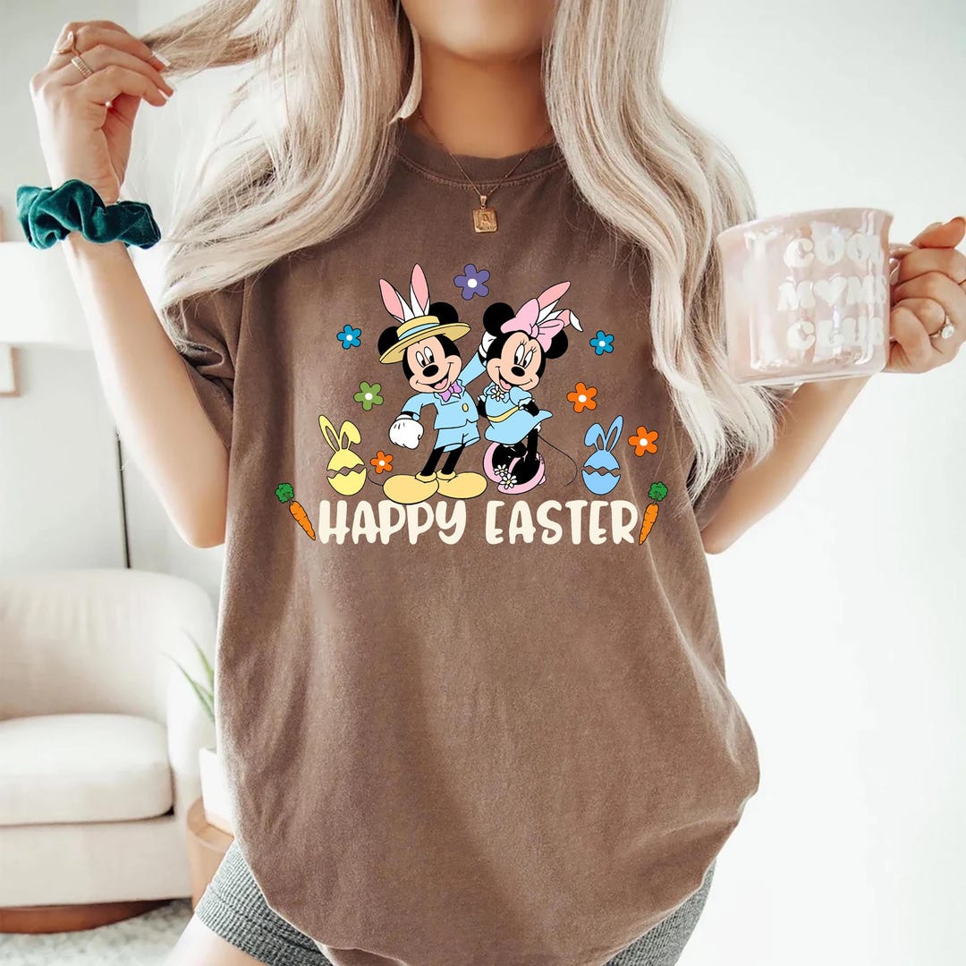 Happy Easter Disney Shirt, Mickey and Friends Easter Tee, Disney Easter ...