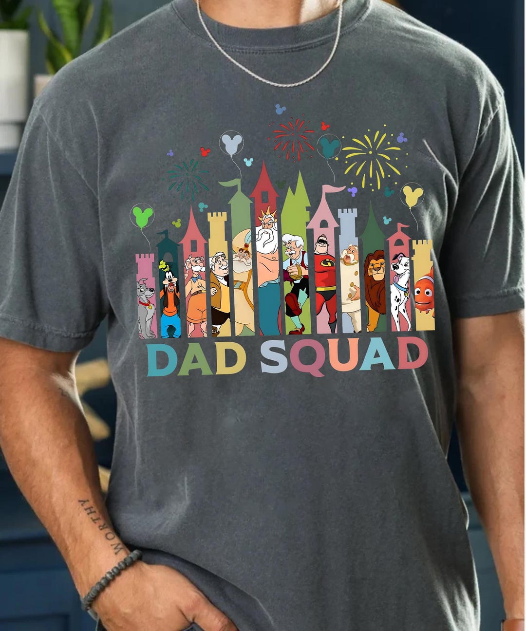 Disney Dad Squad Shirt, Father’s Day Disney Dad T-shirt, Gift for Dad ...