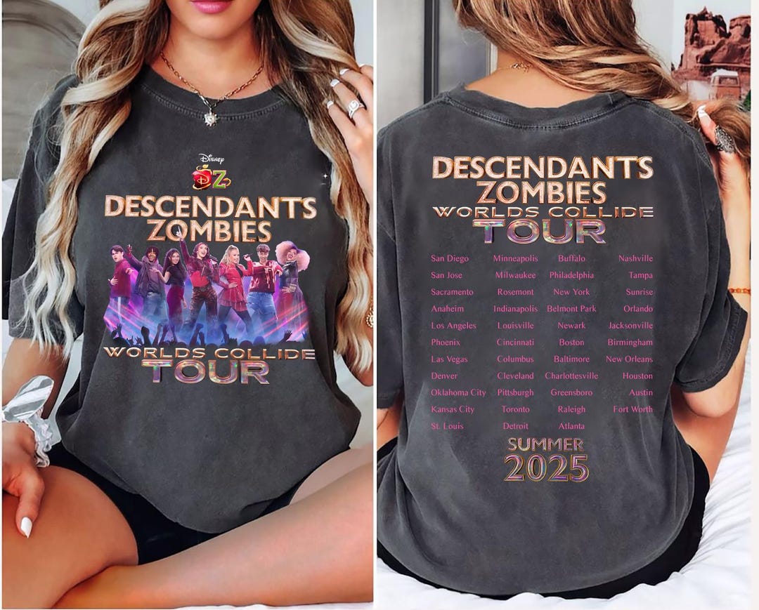 Descendants Zombies Worlds Collide Tour Disney the Rise of Red ...