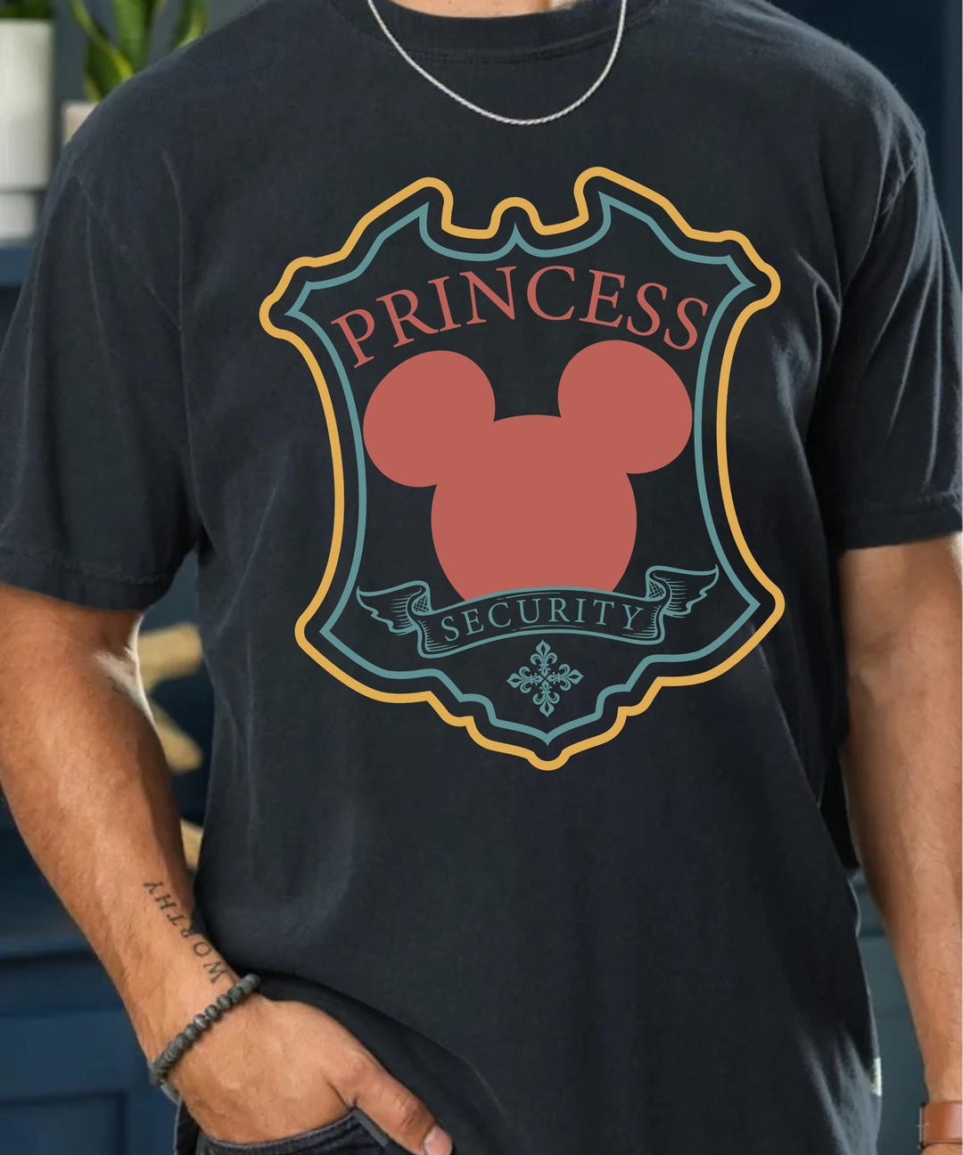 Disney Princess Security T-shirt, Dad Security Shirt for Disney Trips ...