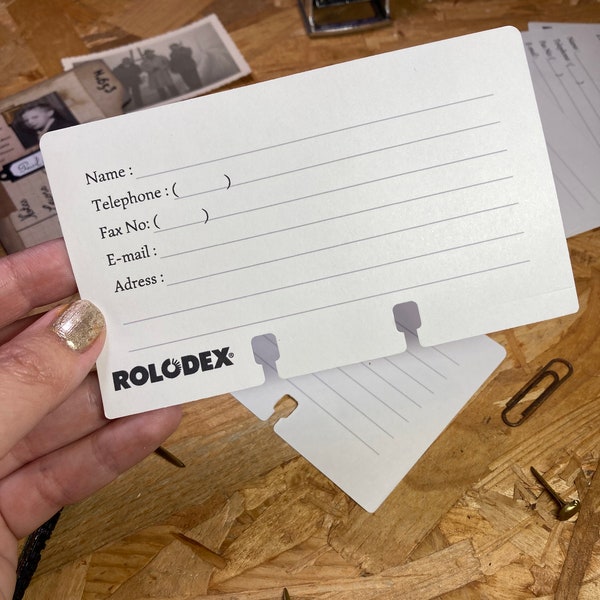 Large Rolodex - Etsy