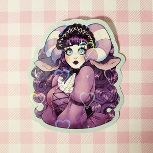 Muffy Vinyl Holographic Sticker - Etsy