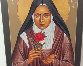 St. Therese Icon - Etsy