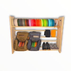 Disc Golf Storage Rack - 15 to 240+ Discs - FREE Shipping and Laser ...