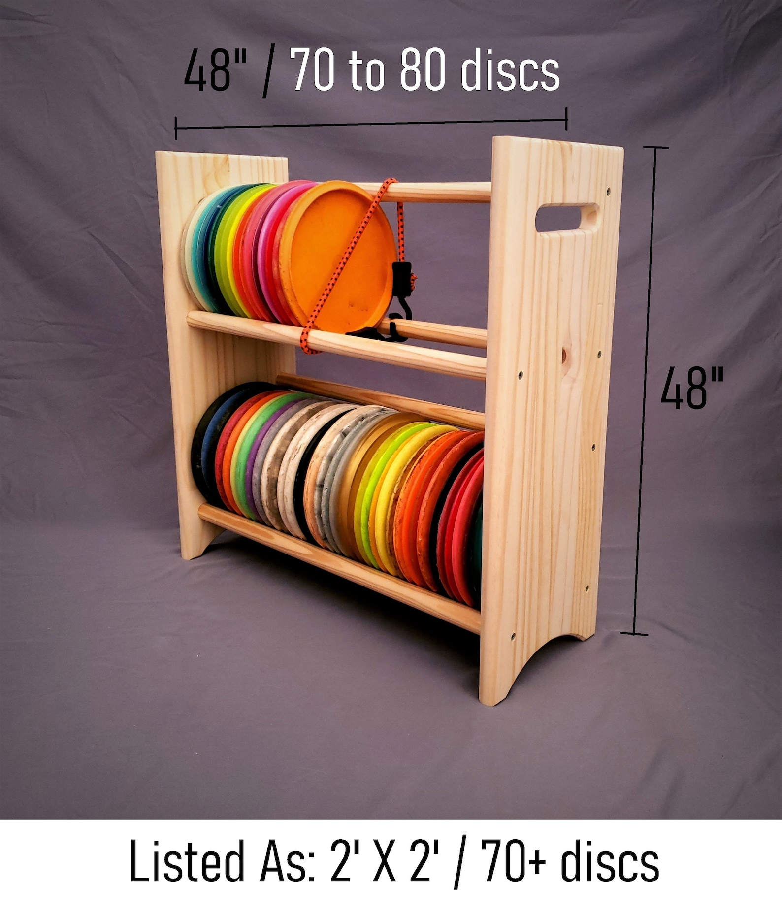 Disc Golf Storage Rack 15 to 240 Discs FREE SHIPPING - Etsy