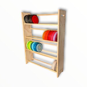 Disc Golf Storage Rack - 4 Levels - FREE Shipping and Laser Engravings ...