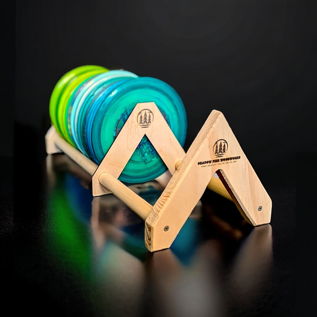 Disc Golf Storage Rack - A Rack - Stores 35 Discs - Etsy