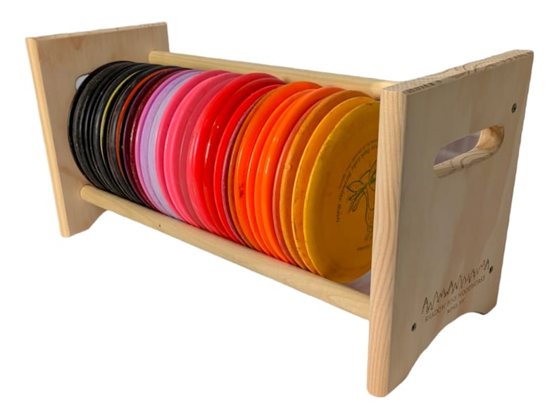 Disc Golf Storage Rack 1 Level FREE SHIPPING - Etsy