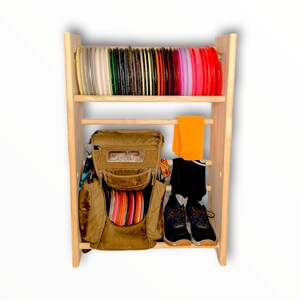 Disc Golf Storage Rack - 3 Levels - FREE Shipping and Laser Engravings ...