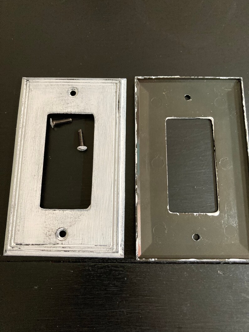 Metal Light Switch Plate Farmhouse Style Light Switch Plate - Etsy