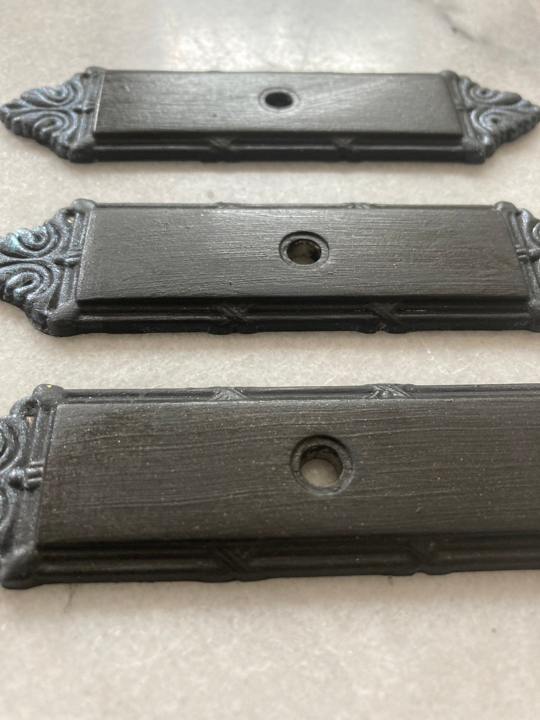 Vintage Style Knob Plate for Dressers or Cabinets Farmhouse - Etsy