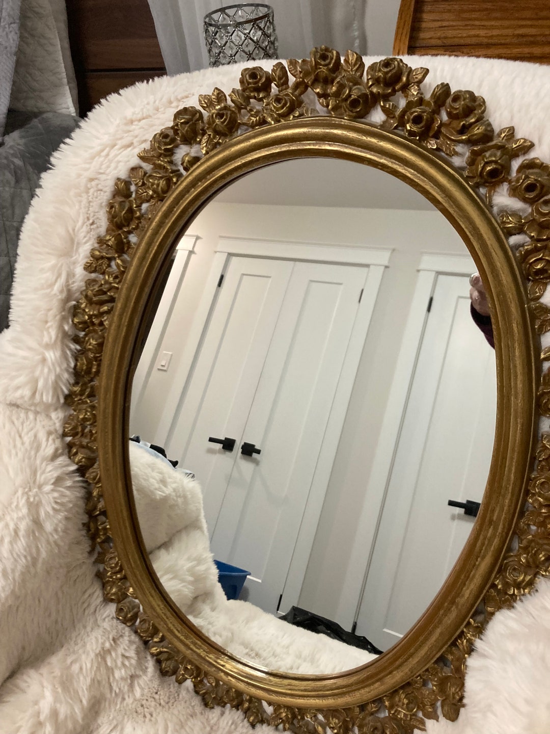 Gorgeous Vintage Syrocco Mirror Vintage Gilt Gold Mirror Vintage Mirror ...