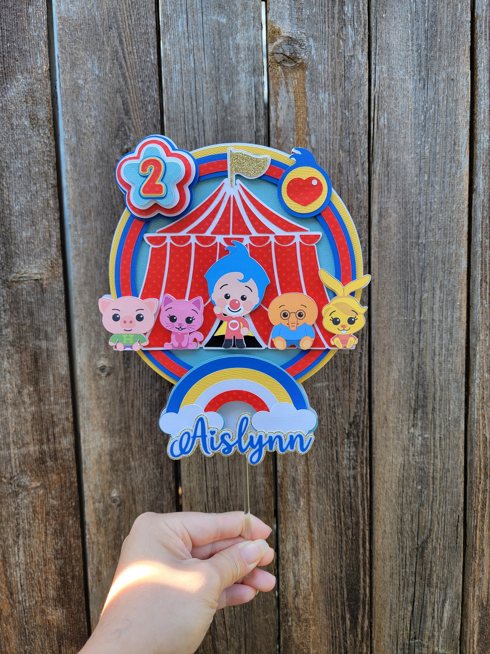 Plim Plim Cake Topper Plim Plim Cupcake Toppers Plim Plim | Etsy Canada