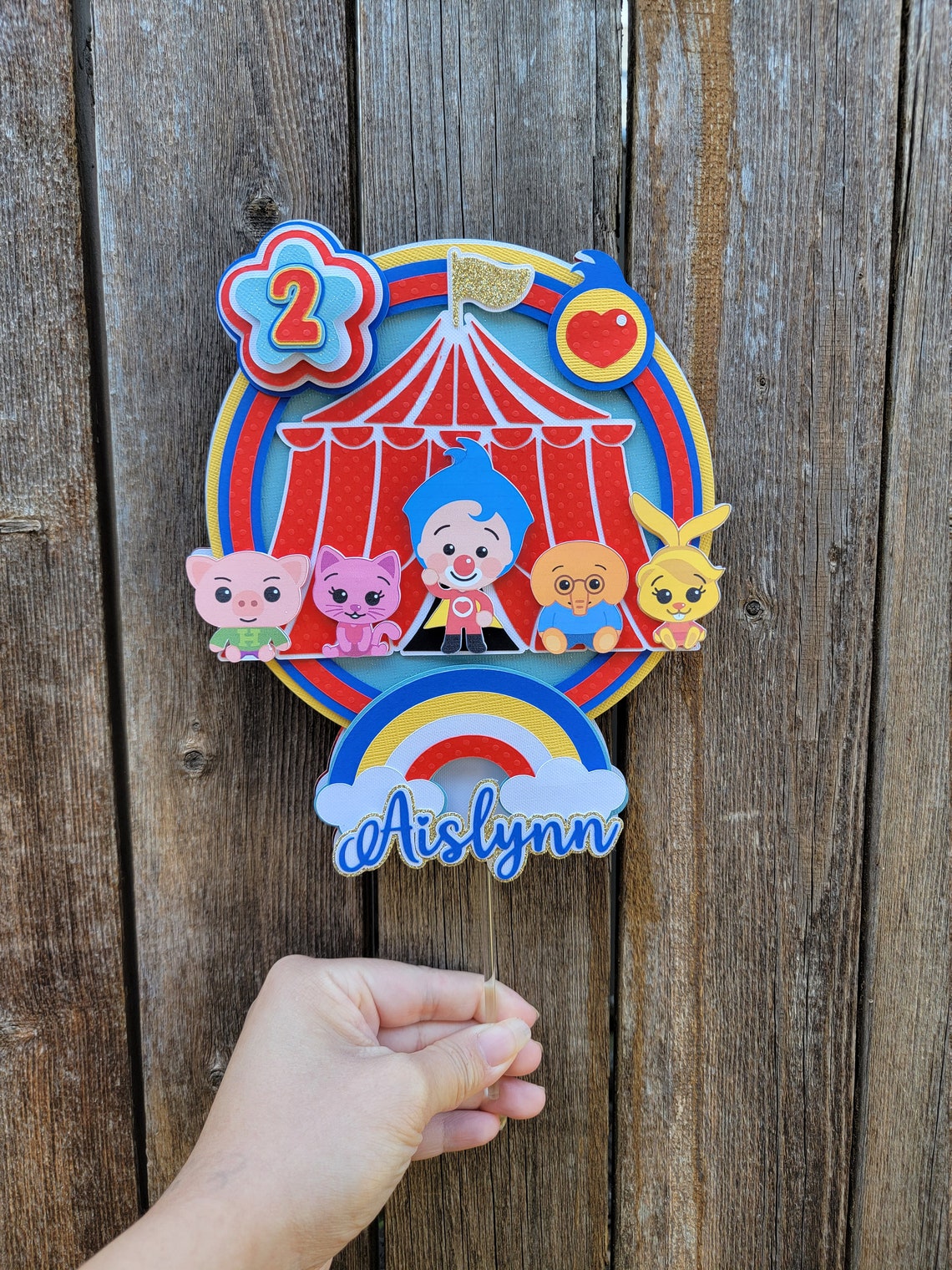 Plim Plim Cake Topper Plim Plim Cupcake Toppers Plim Plim | Etsy Canada