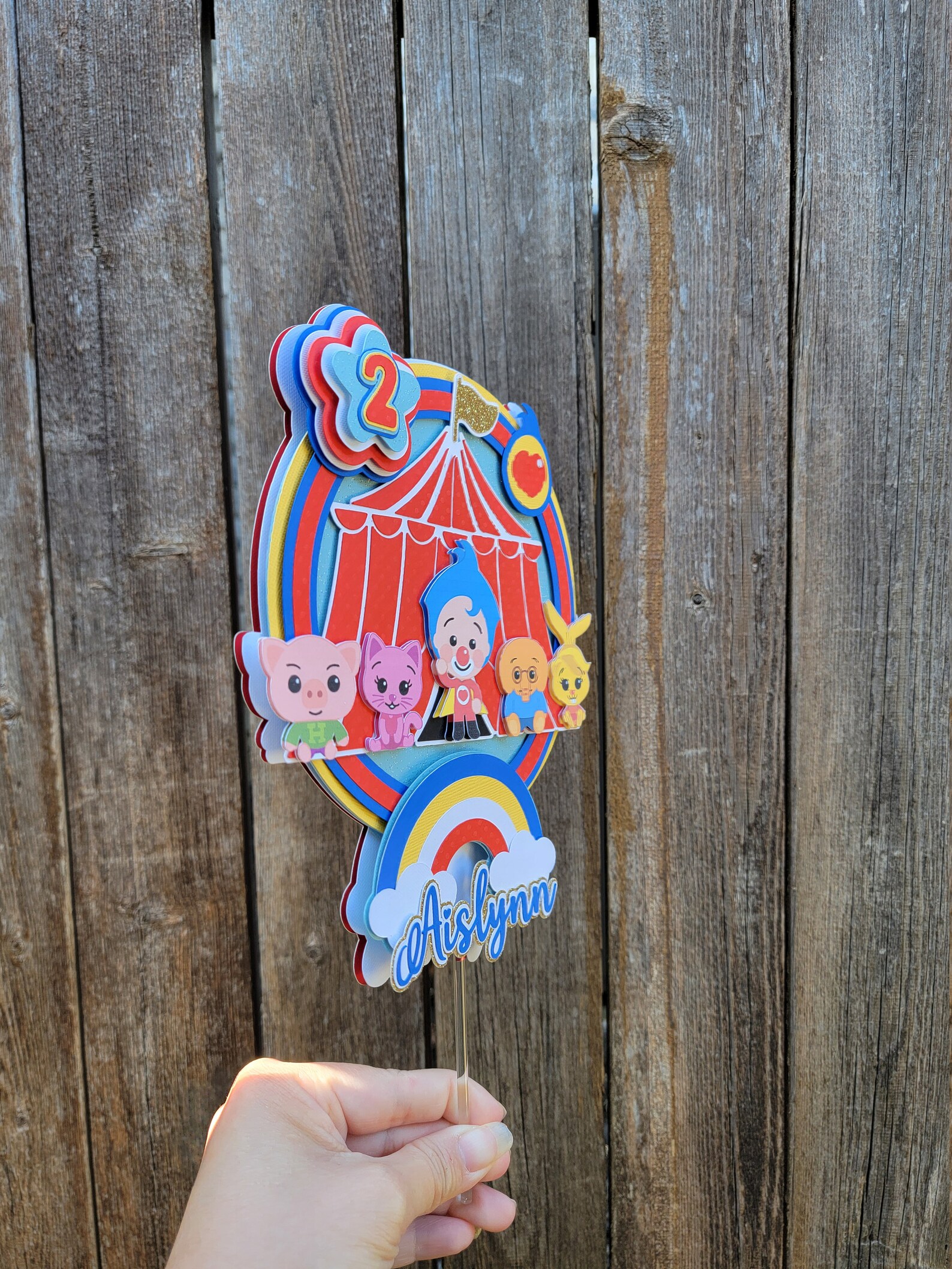 Plim Plim Cake Topper Plim Plim Cupcake Toppers Plim Plim | Etsy Canada