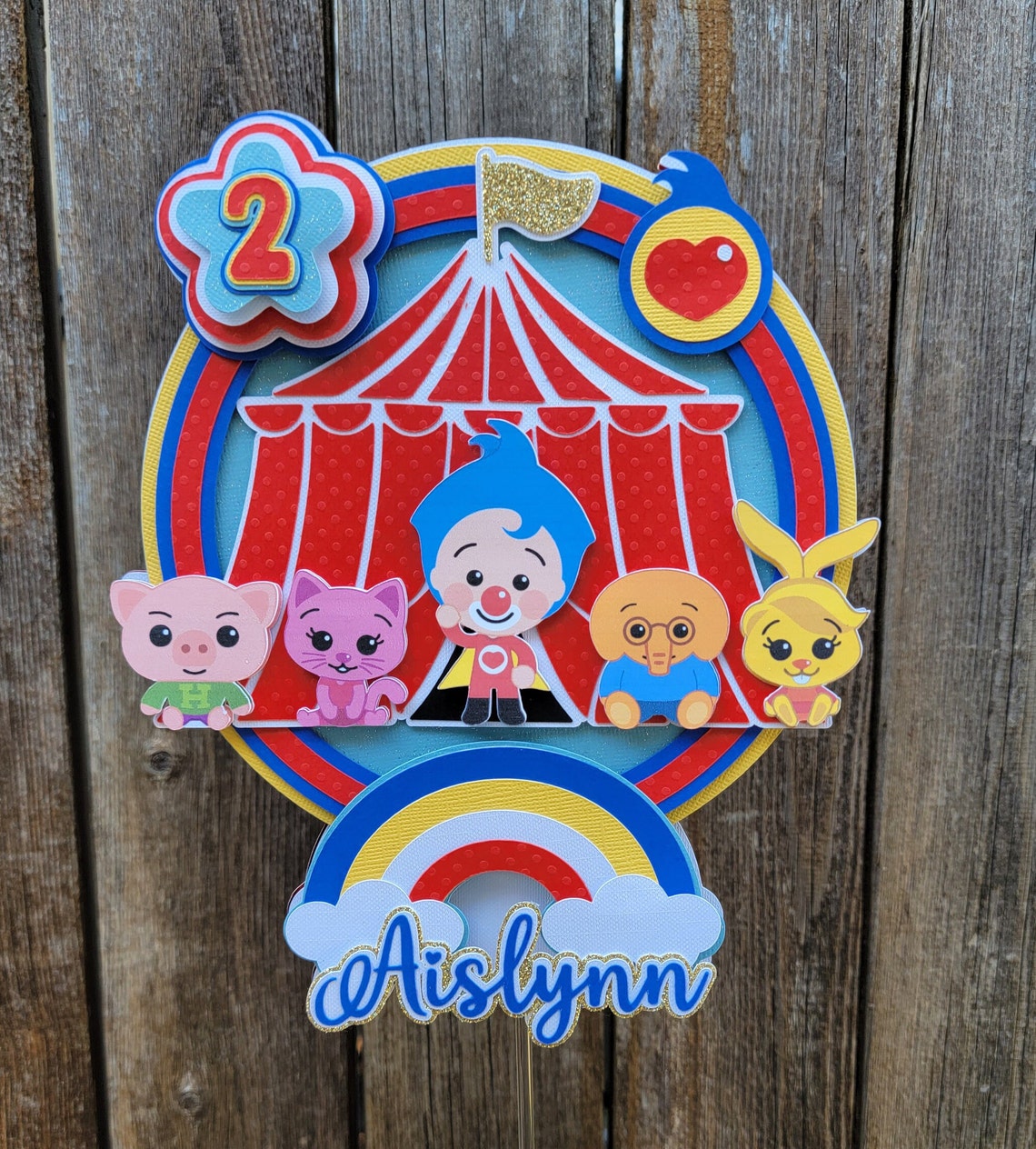 Plim Plim Cake Topper Plim Plim Cupcake Toppers Plim Plim | Etsy Canada