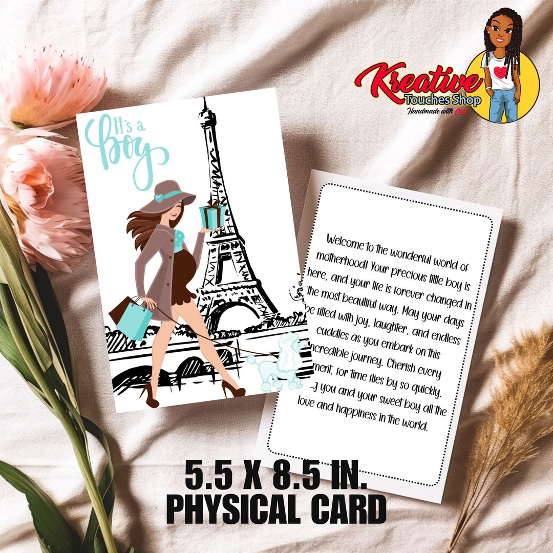 New Mom Card, First Pregnancy Card, Mama Vibes, New Bundle of Joy Card ...