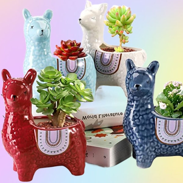 Ceramic Llama - Etsy