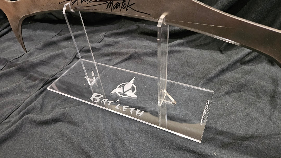 Bat'leth Sword Stand - Etsy