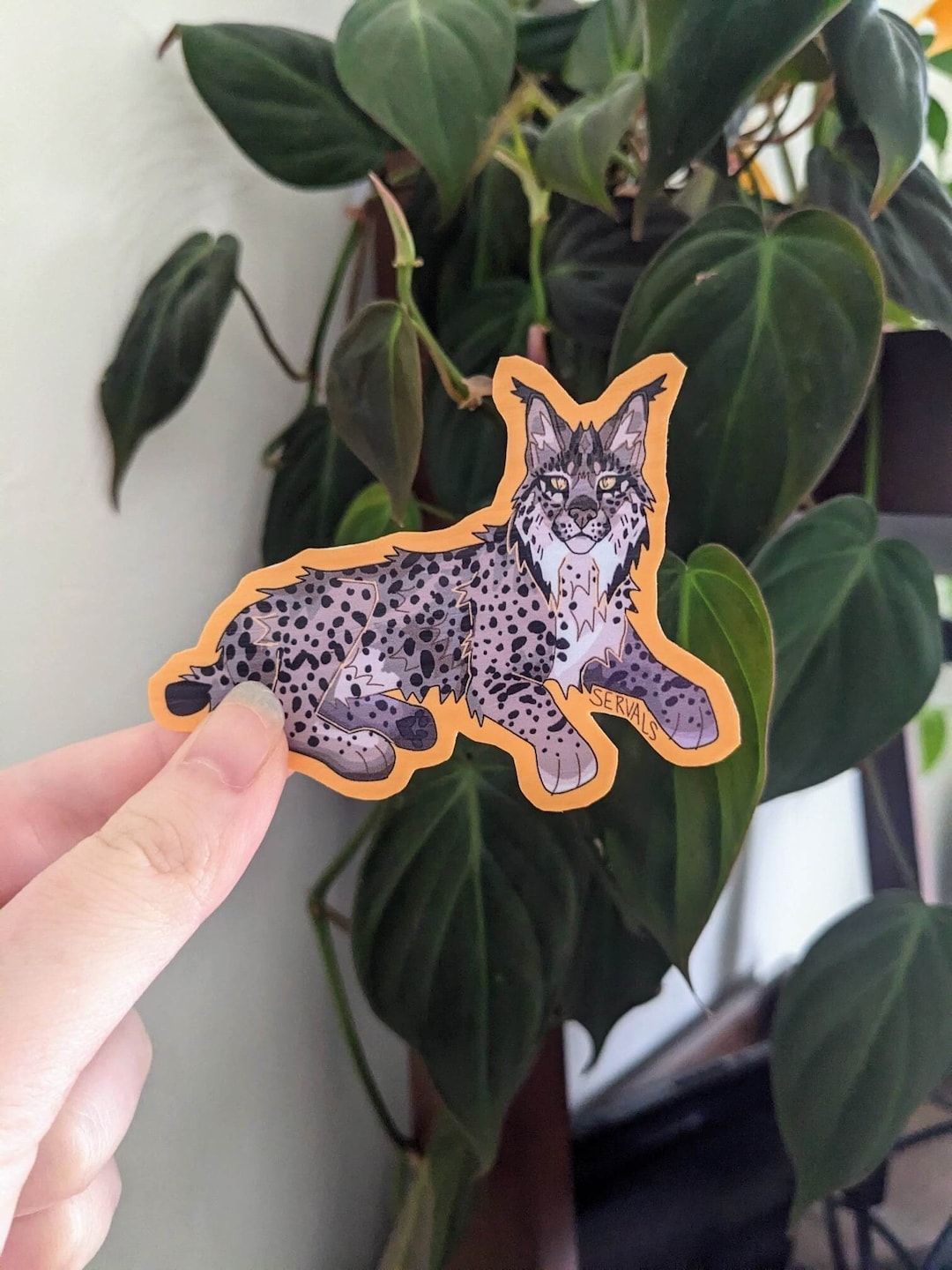 Iberian Lynx Sticker Vinyl Weatherproof Sticker - Etsy