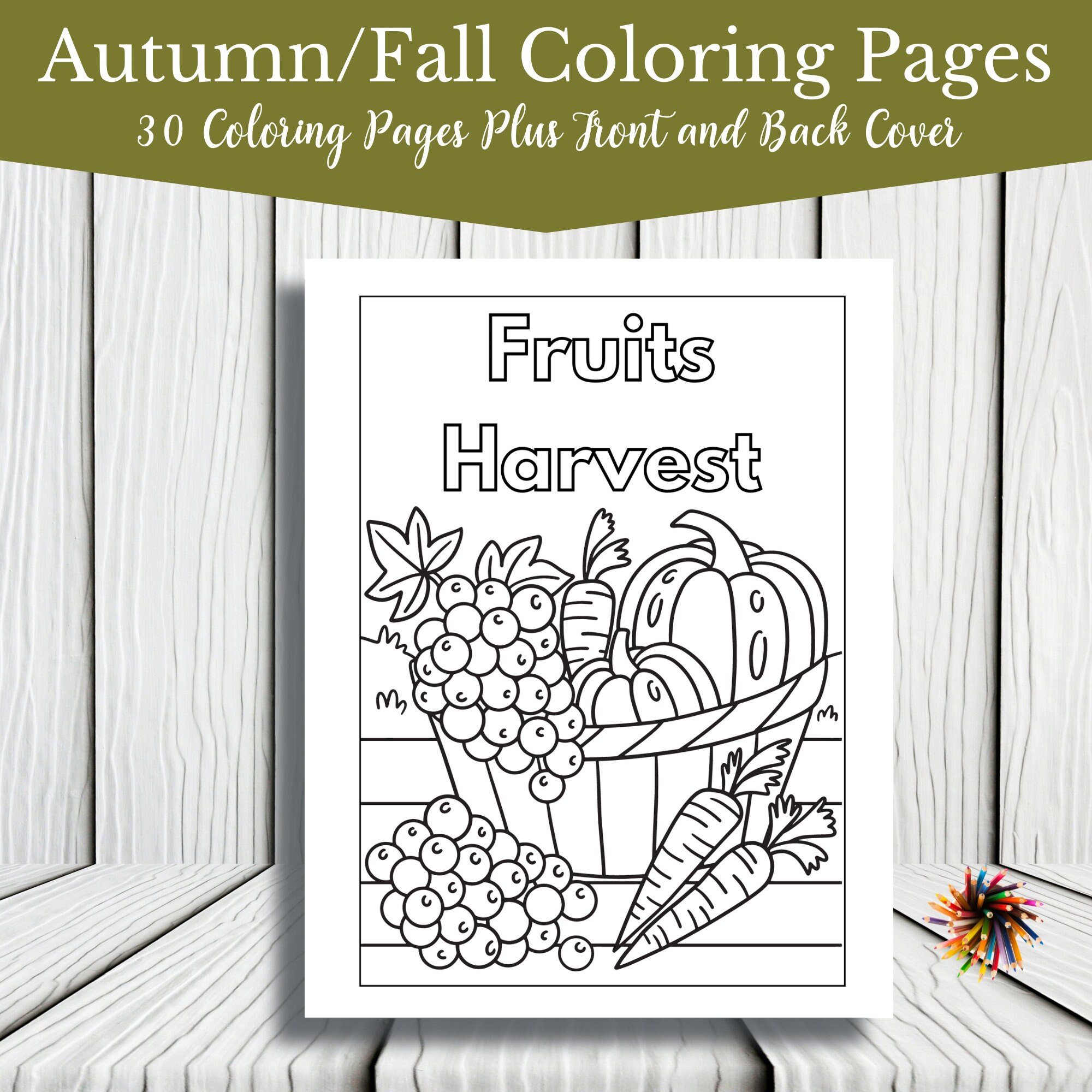 Kids Autumn Coloring Pages| Printable Fall Coloring Sheets| Thanks ...