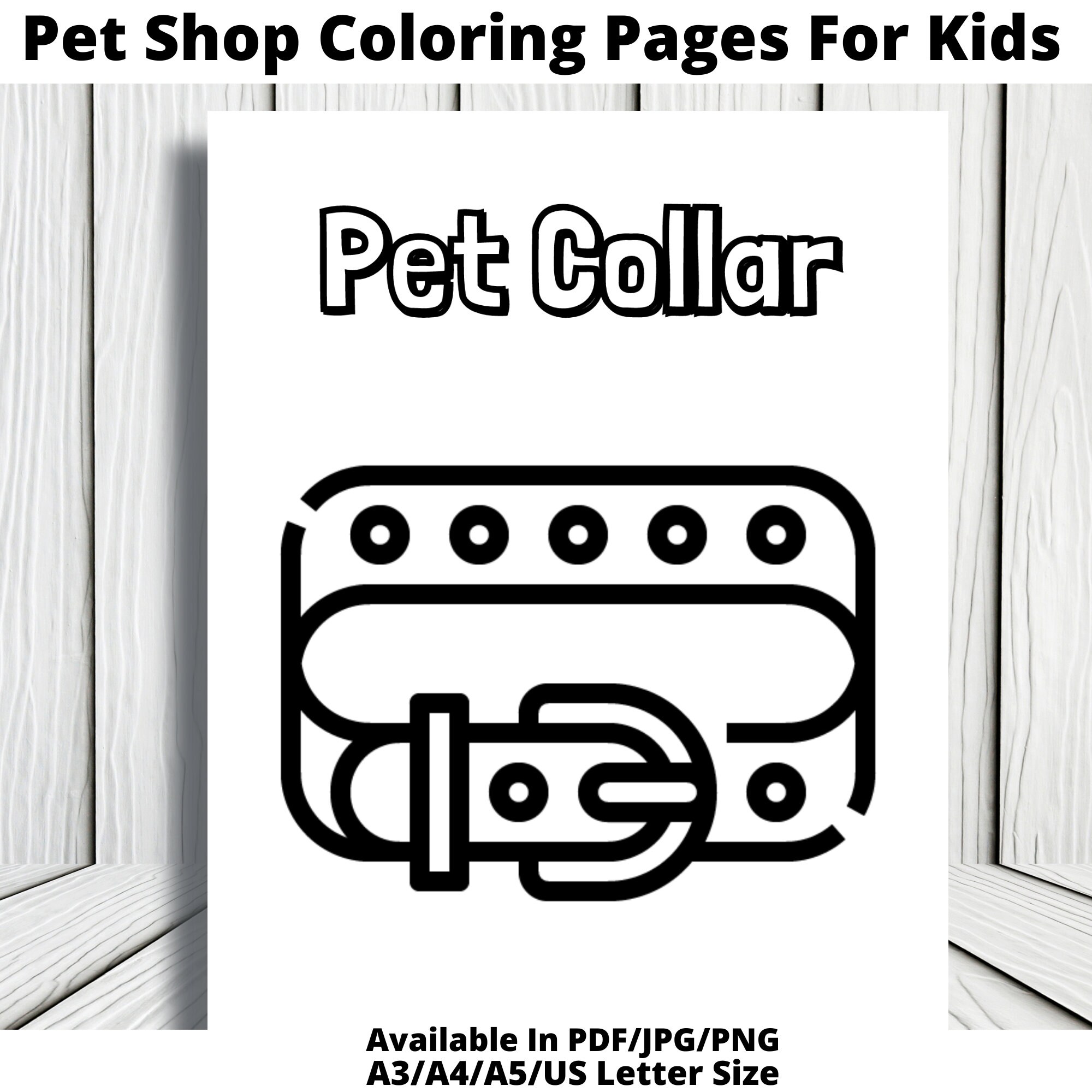 Pet Shop Coloring Pages for Kids| Printable Coloring Sheets for Home ...