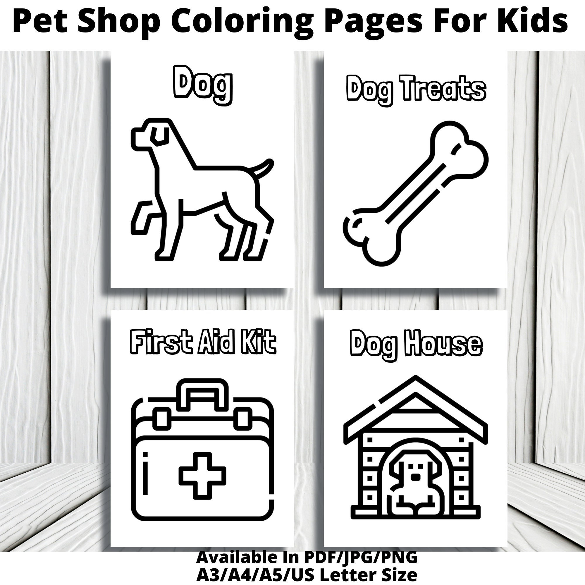 Free Pet Shop Coloring Pages [2025]