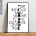 Work in Progress Wall Decaloffice Decal Office Wall - Etsy