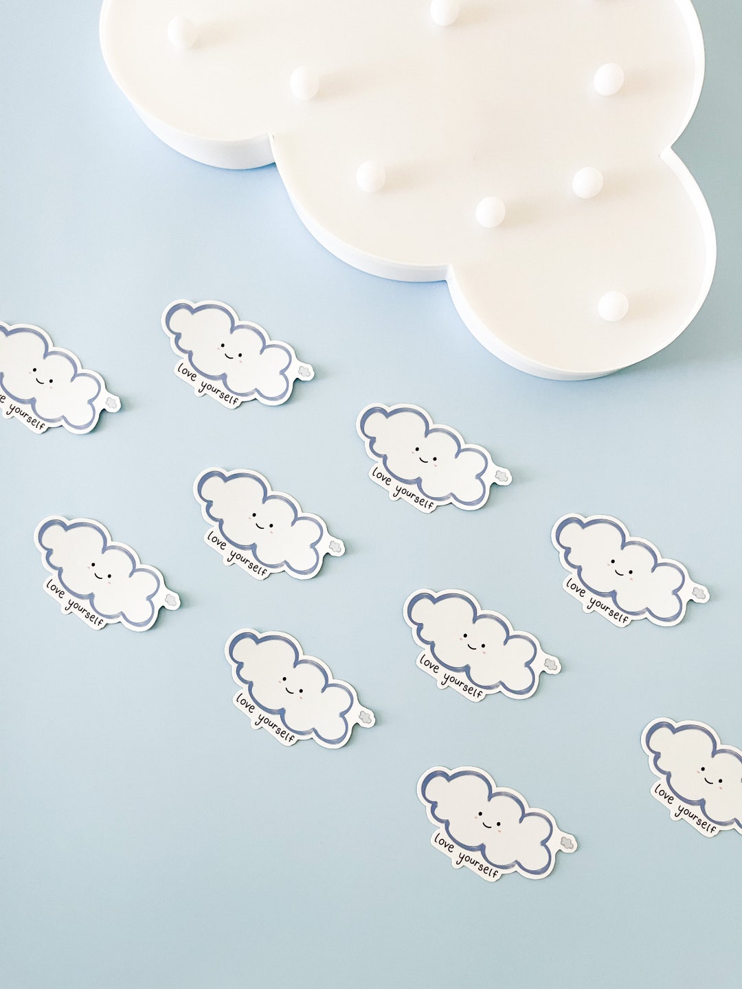 Cute Cloud Sticker - Etsy