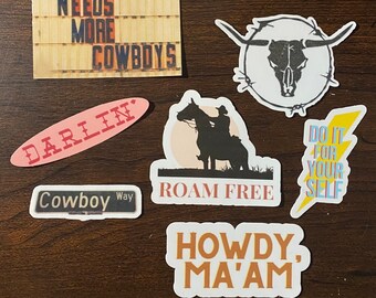 Stickers Western - Etsy