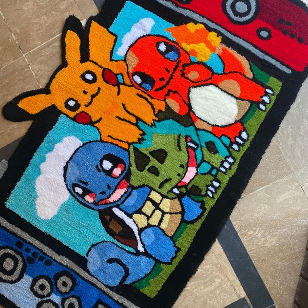 Pokémons Rugs - Etsy