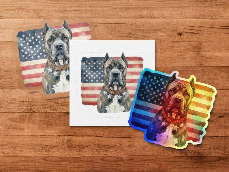 Pitbull PNG, American Flag Clipart, 4th of July Sublimation, Patriotic ...