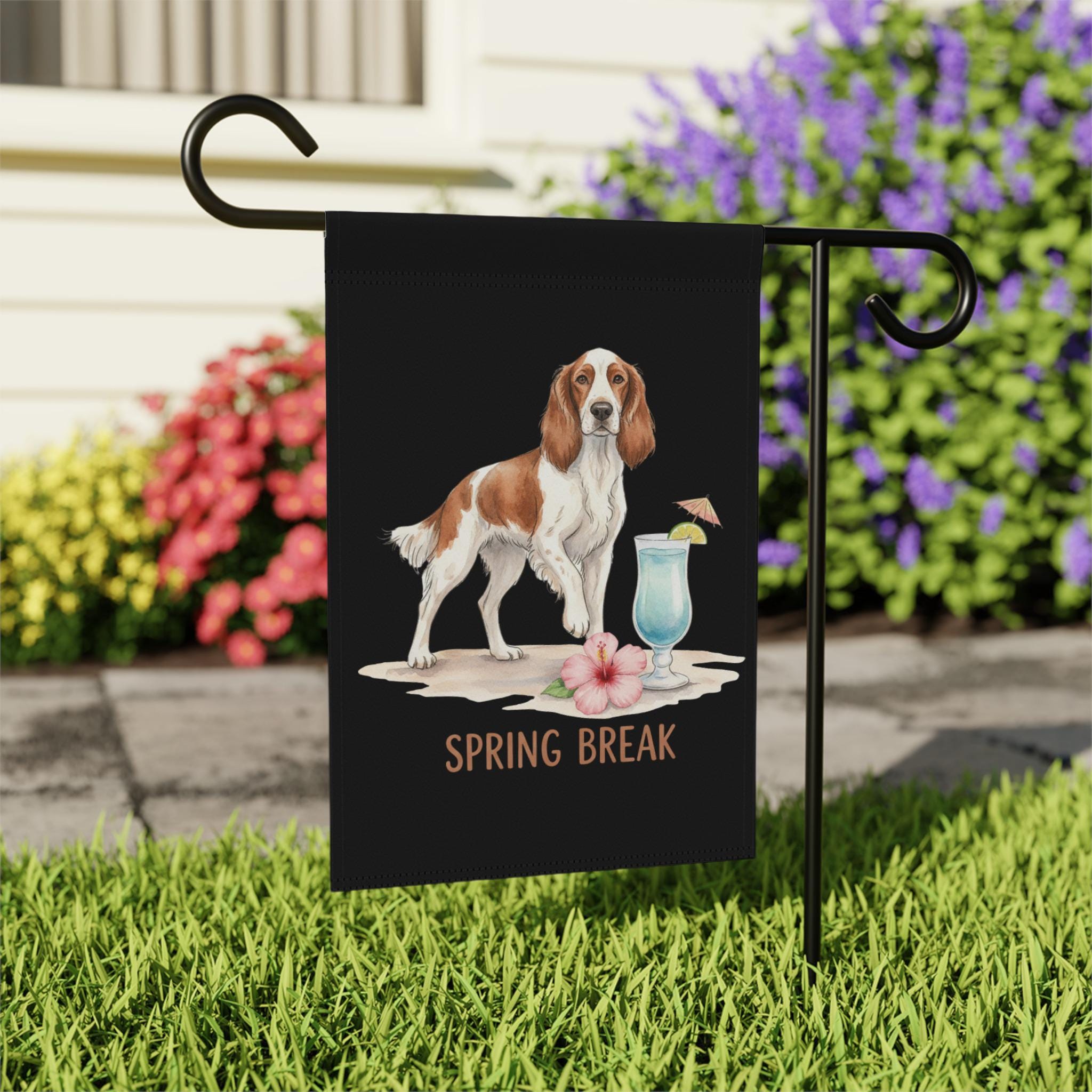 Welsh Springer Spaniel Brittany PNG, Watercolor Dog Clipart for Spring ...