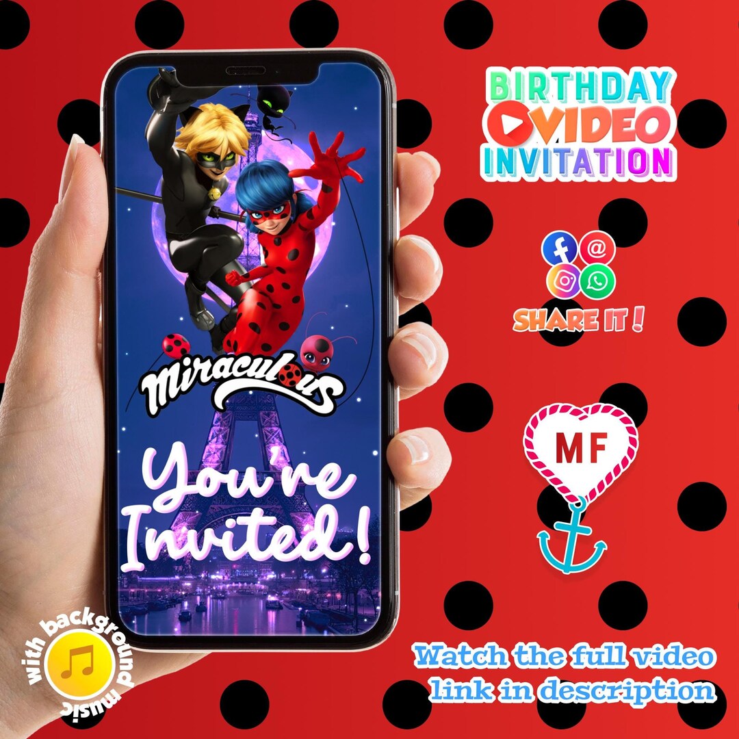 Miraculous Lady Bug - Etsy