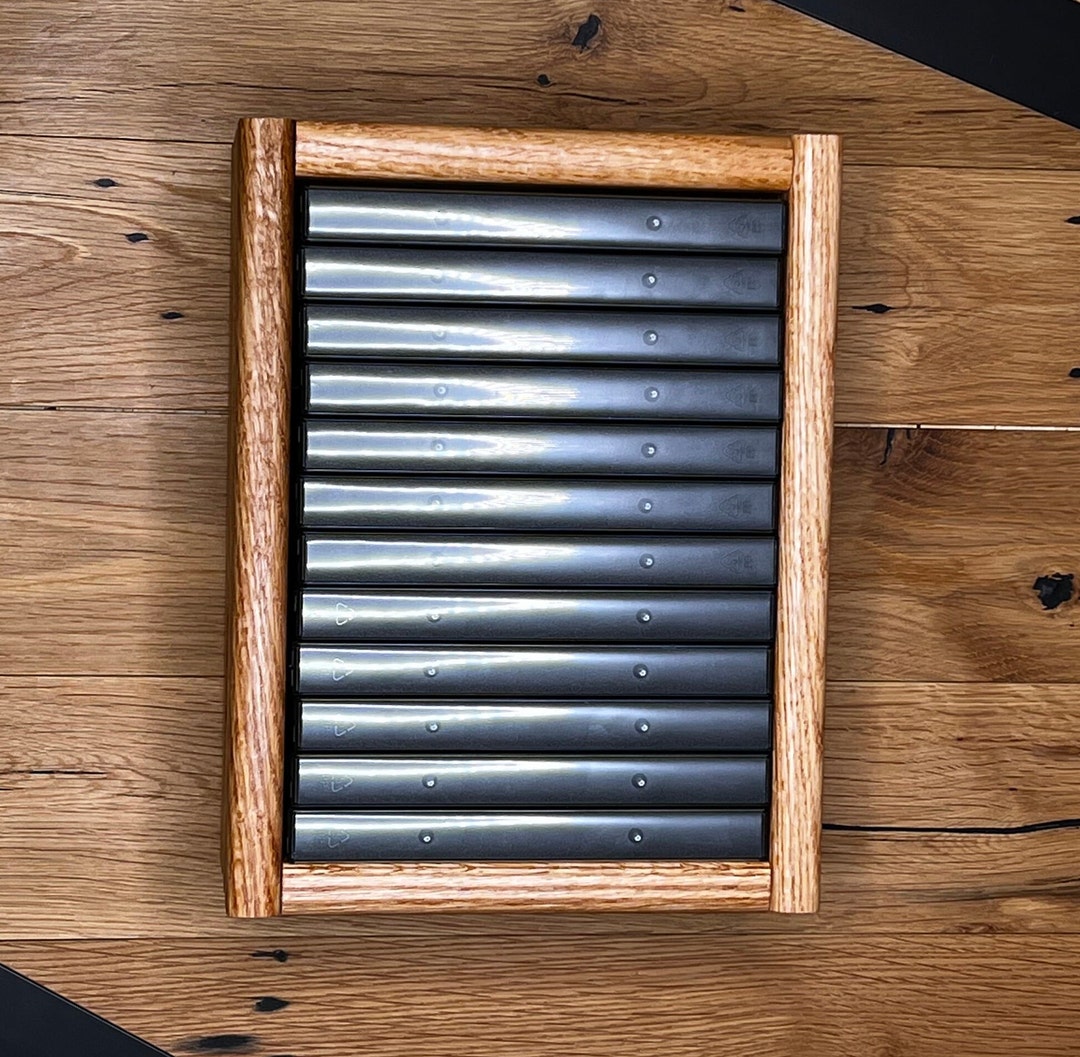 Single Column, 12 DVD Cases, Stamp Pad Case Organizer, Black Stamp Pad ...