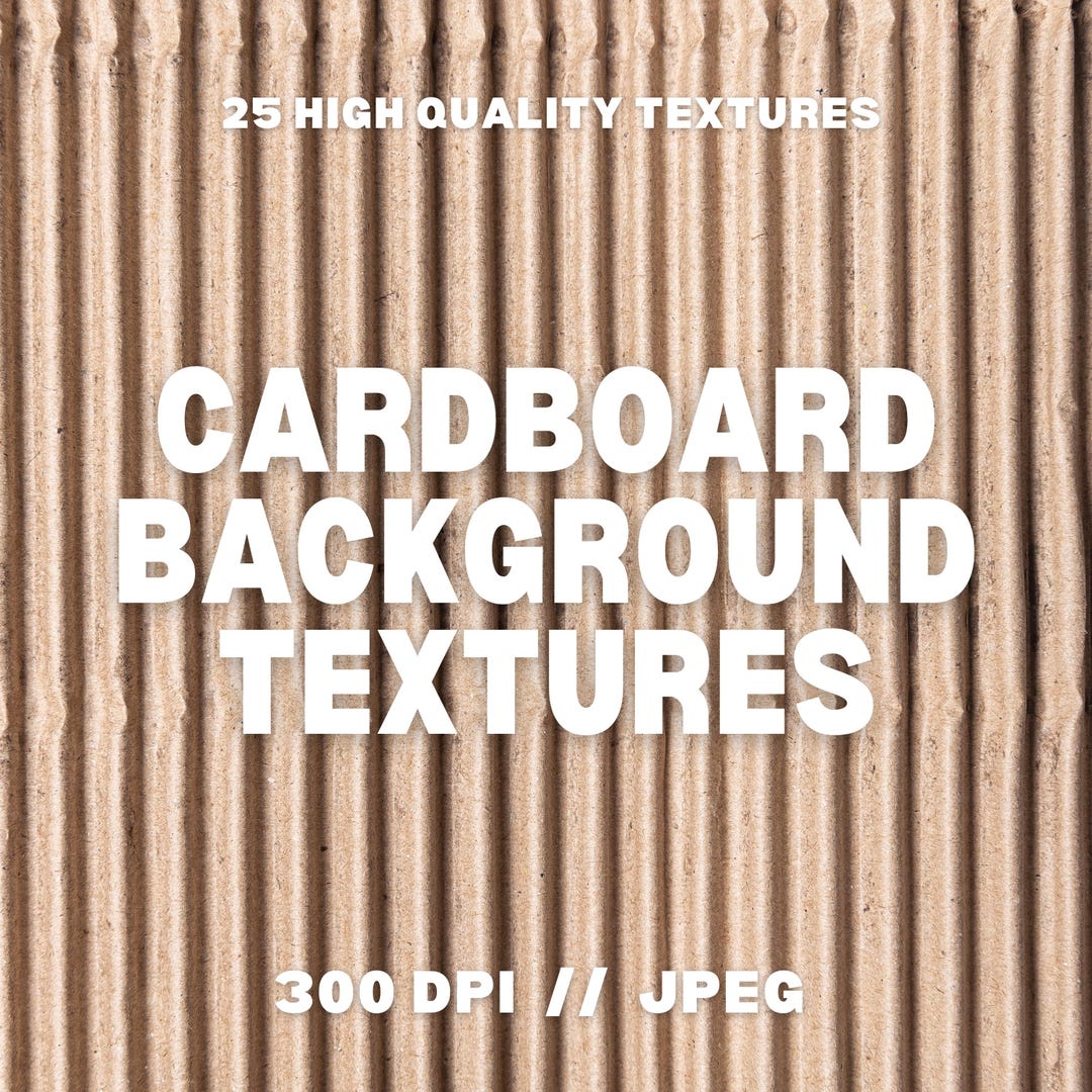 Cardboard Background Textures, Digital Texture, Craft Paper, Textured ...
